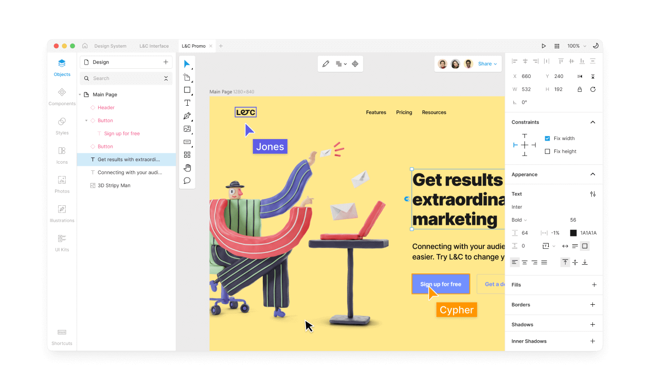 Lunacy – Free Design Software for Win, Mac, Linux